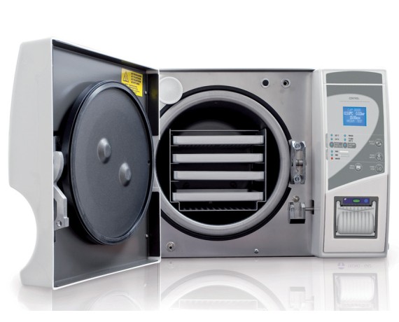 24 liter Europa B autoclave with printer